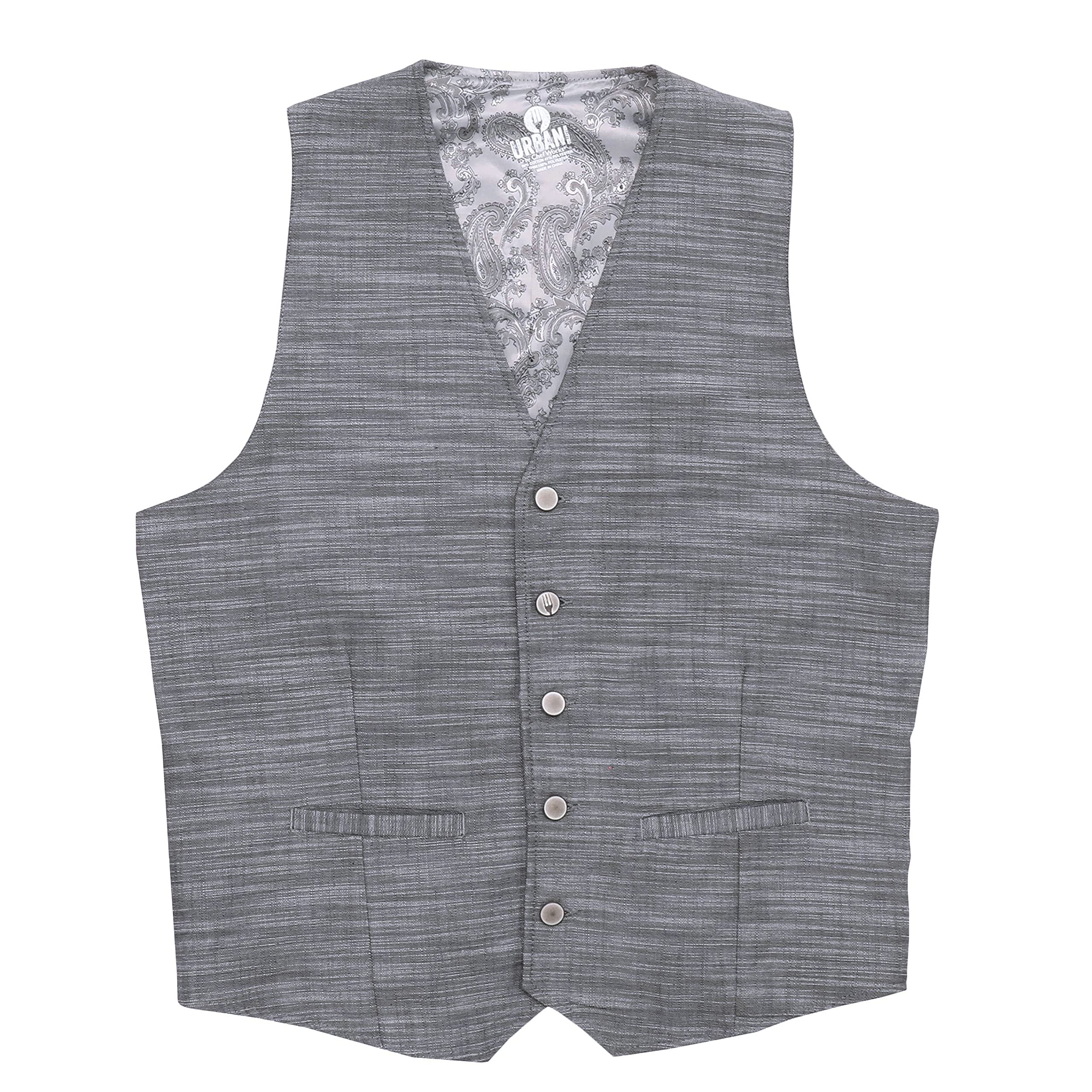Chef Works Women's Augustine Vest, Grey, X-Large