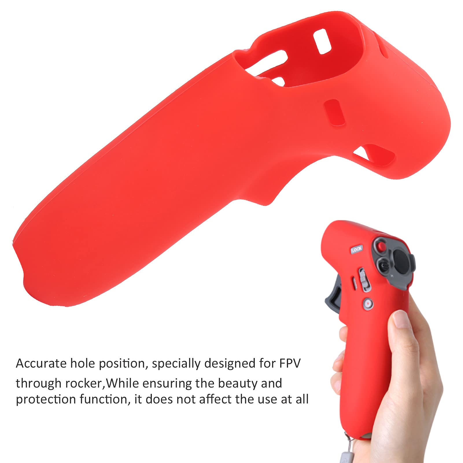 Joystick Cover for FPV, Joystick Beautiful Soft Accessories for FPV Joystick Cover for FPV(red)