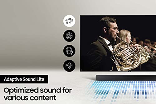 SAMSUNG 3.1ch A650 A Series Soundbar - Dolby 5.1/ DTS Virtual: X (HW-A650, 2021 Model)