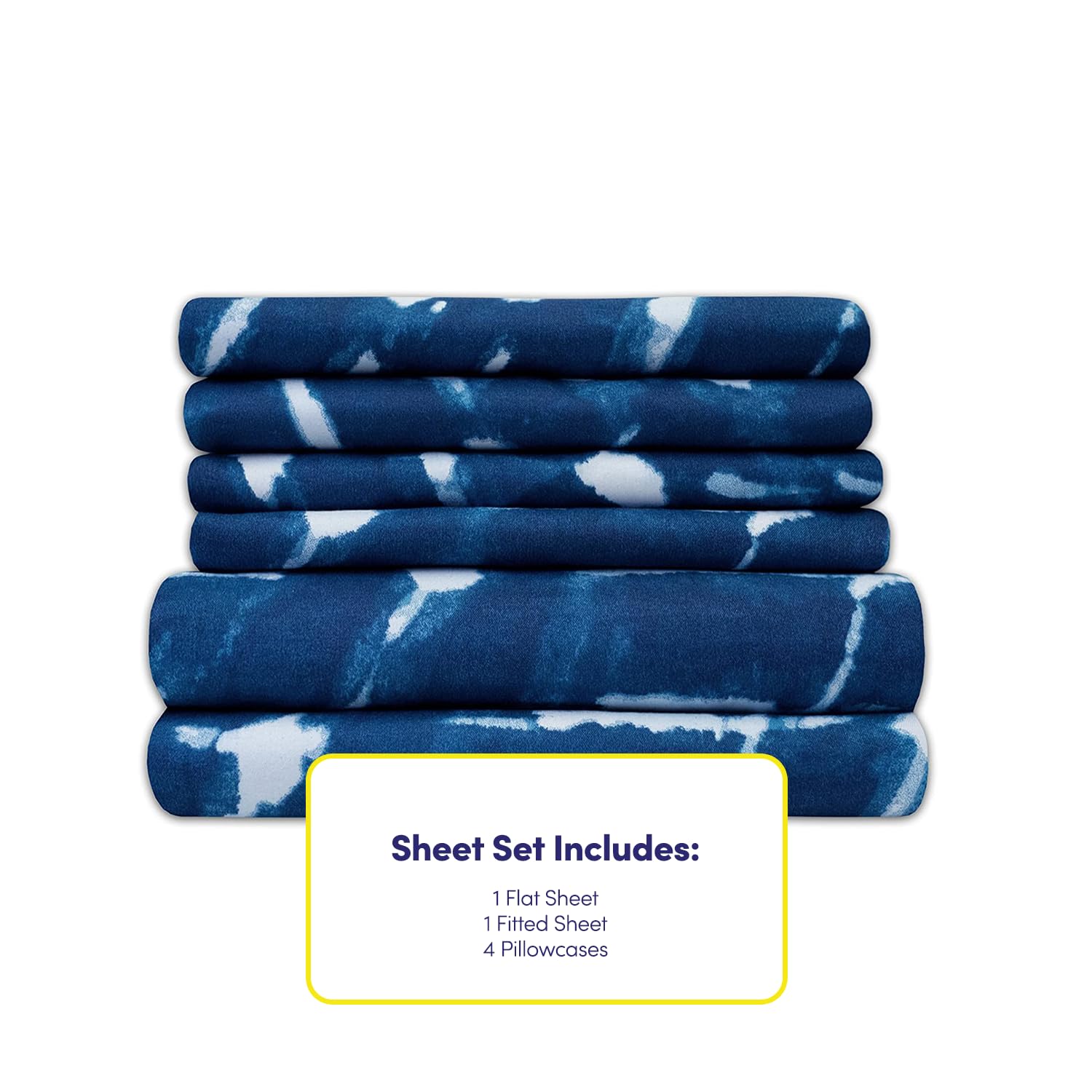 King Size Bed Sheets - 6 Piece 1500 Supreme Collection Fine Brushed Microfiber Deep Pocket King Sheet Set Bedding - 2 Extra Pillow Cases, Great Value, King, Monroe