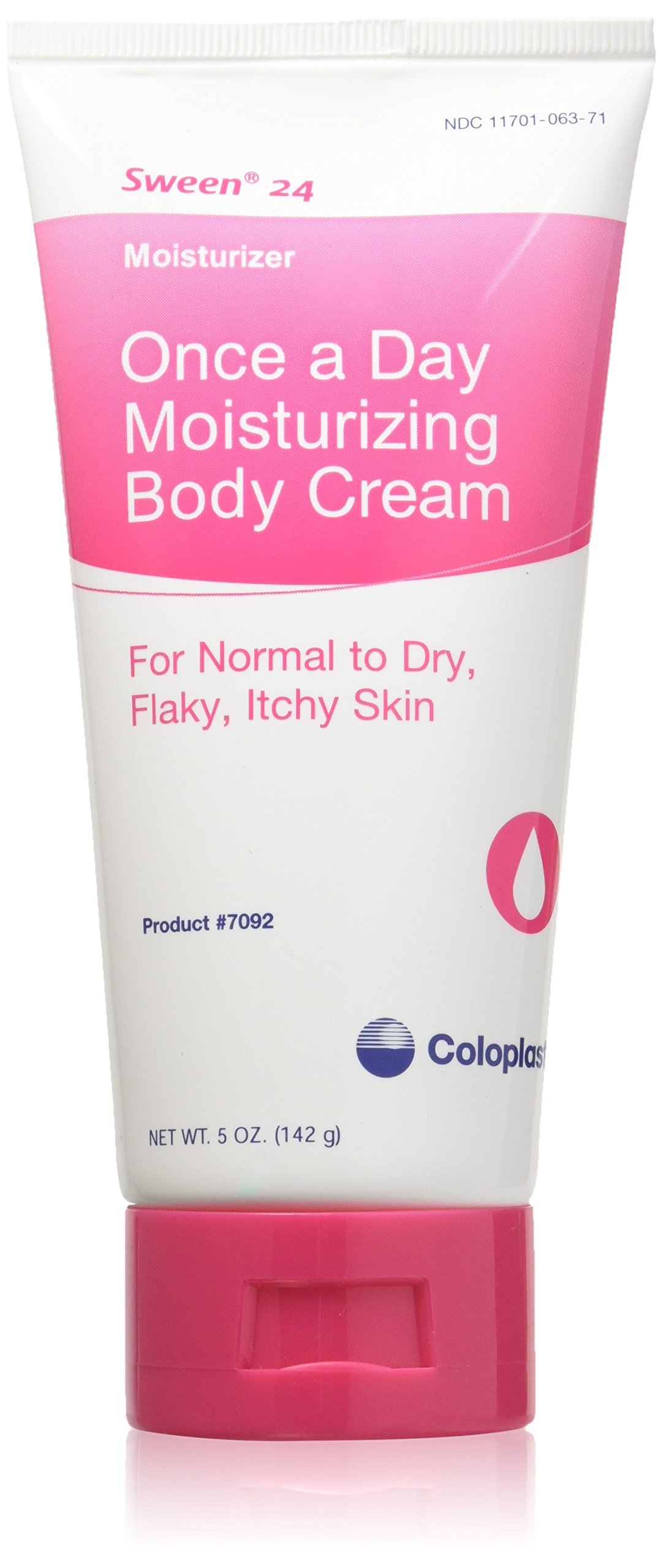 Sween 24 Unscented Hand and Body Moisturizer Cream 5 oz. Tube 7092 1 Ct