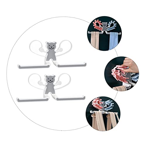 HOOTNEE 2Pcs Hanger Storage Rack Paper Towel Shelf Paper Towel Holder Wall Hooks for Coats Metal Clothes Hangers Wall Mounted Shelves for Storage Metal Storage Rack Shower Towel Stand pp
