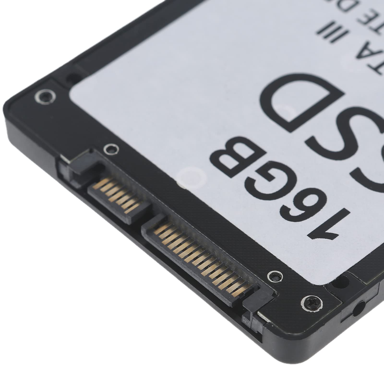 bibididi 2.5In Sata Ssd 16G Hard Drive Disk Internal Sata3 Sata Iii Solid State Drive HDD for Laptop Desktop,16Gb