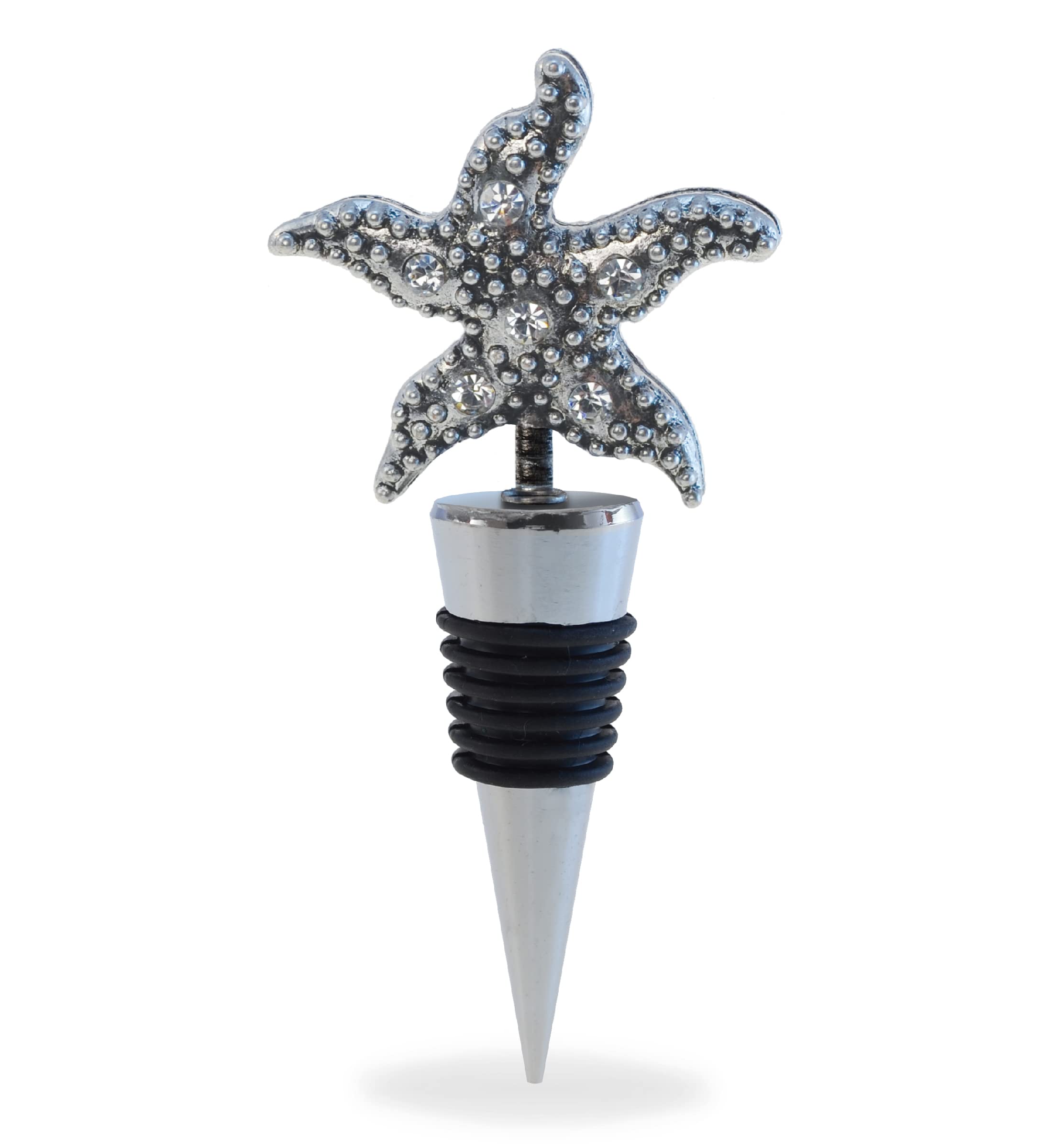 Cheers Metal Wine Stopper - Starfish
