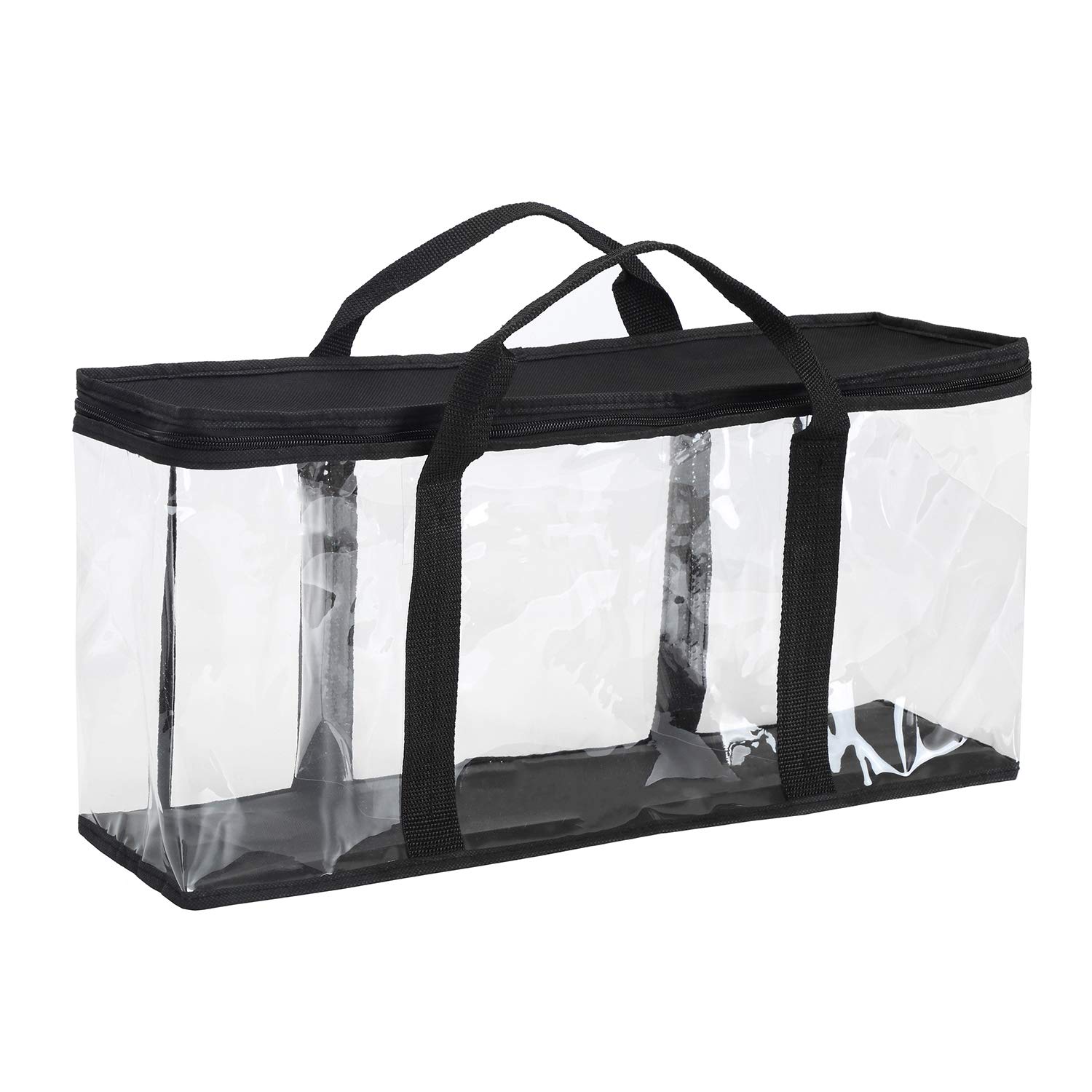 Fasmov 4 Pack VHS Storage Bag Hold up to 60 Large VHS tapes (15 Each Bag)