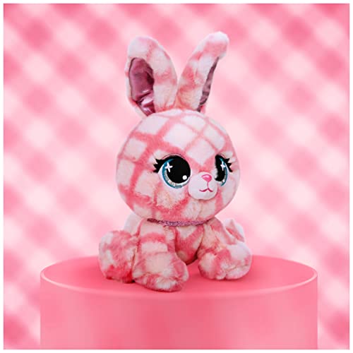 GUND P.Lushes Designer Fashion Pets Trixie Karrats Premium Bunny Stuffed Animal, Pink and Purple, 6โ