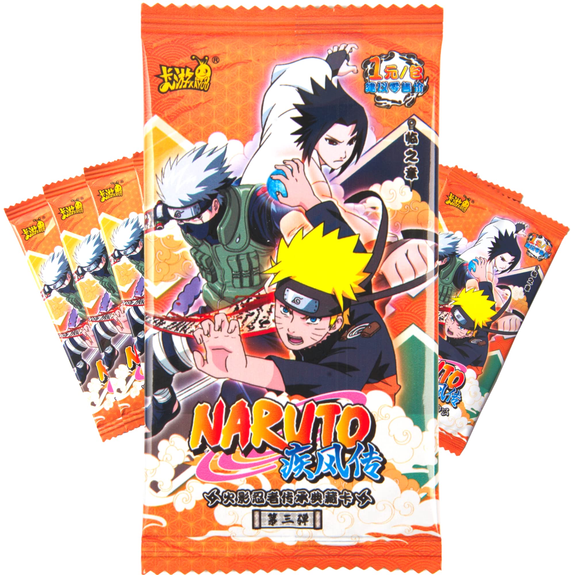 AW Anime WRLD Ninja Cards Booster Box - Official Anime CCG Collectable Playing/Trading Card Pack - TIER 1 - (Flash 10 Packs)