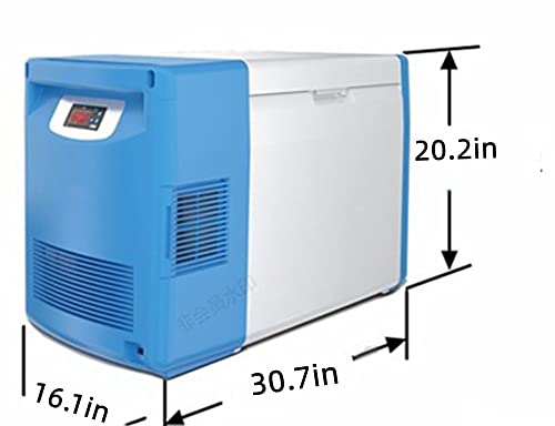 HNRUIDACN 20L Lab Refrigerators Portable Ultra Low Temperature Freezer for Laboratory for Samples Storage Mobile Car Mounted Ultra Low Temperature Freezer