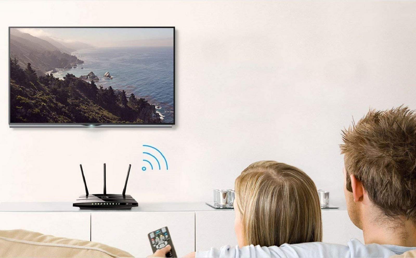 TP-Link AC1200 Gigabit Smart WiFi Router - 5GHz Gigabit Dual Band Wireless Internet Router, Supports Guest WiFi, Black