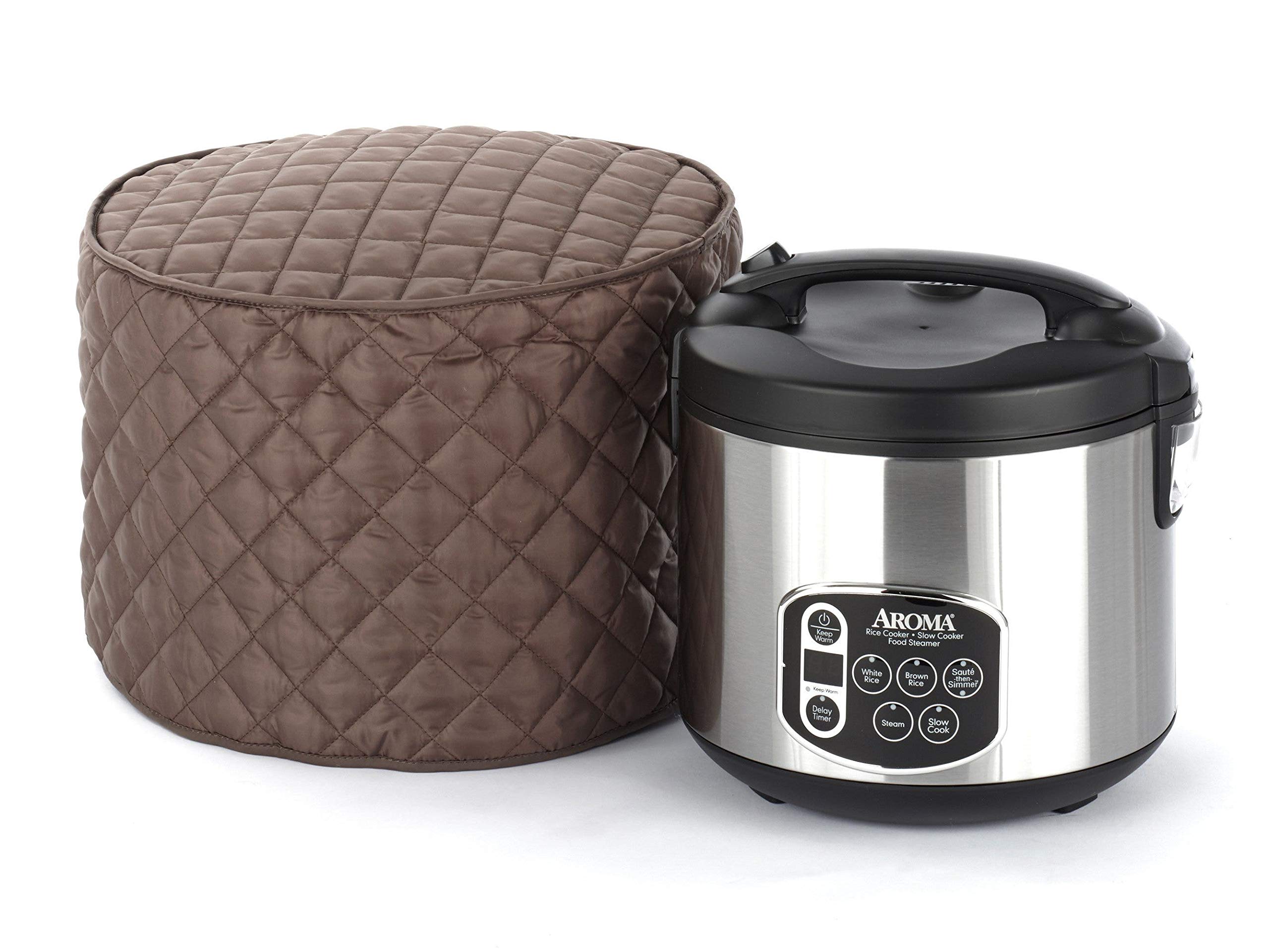 Covermates Keepsakes – Rice Cooker Cover – Dust Protection - Stain Resistant - Washable – Appliance Cover, Bronze