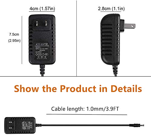 CJP-Geek AC Adapter for Polycom CX600 HD 2200-15987-025 VoIP MS Lync IP Phone Power Supply