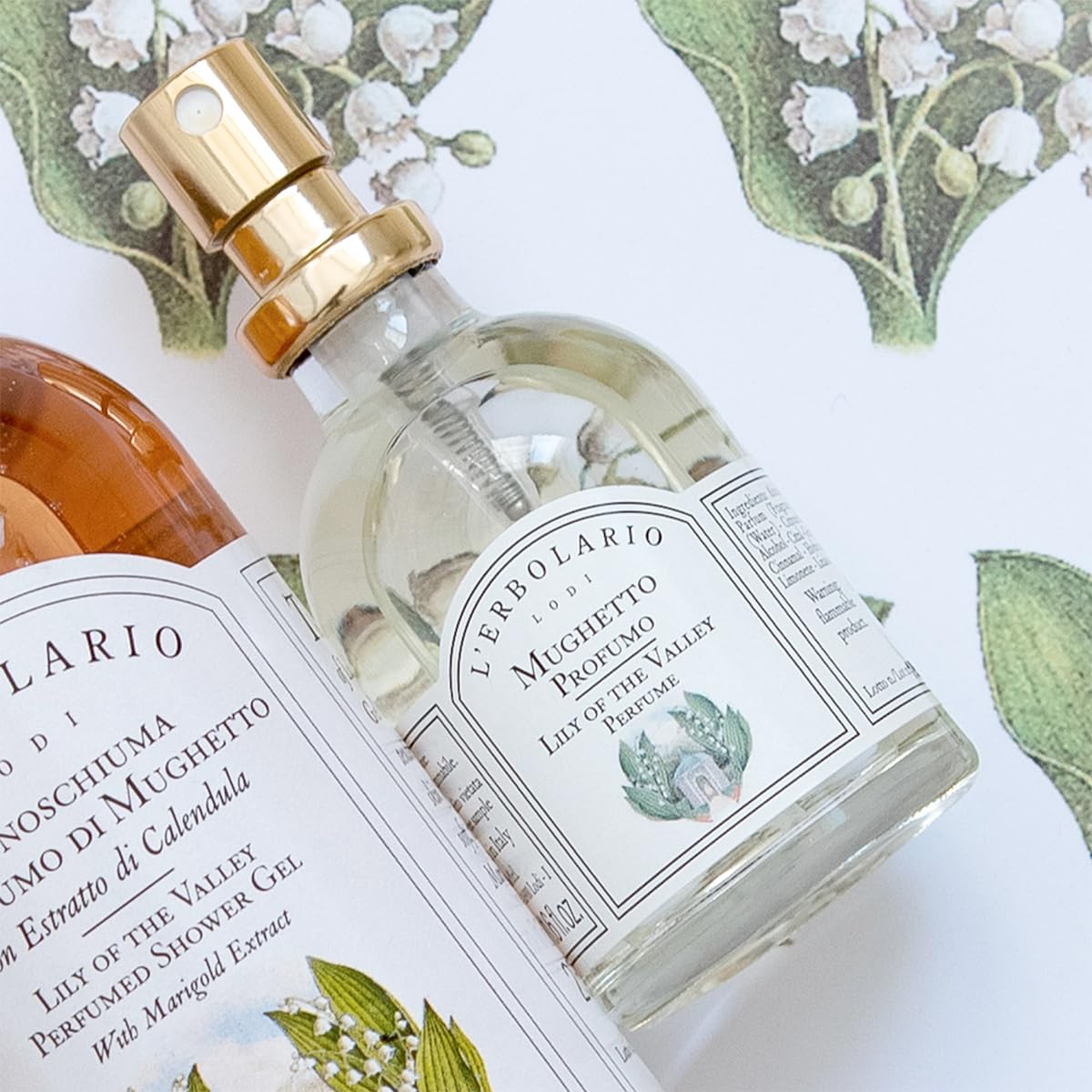 Mughetto (Lily of the Valley) Aqua di Profumo (Eau de Parfum) by L’Erbolario Lodi
