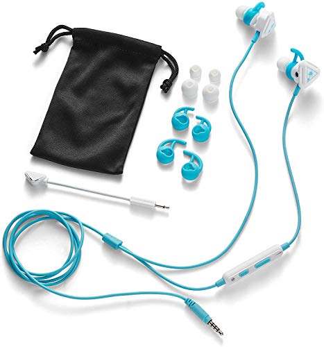 Turtle Beach Battle Buds In-Ear Gaming Headset for Mobile & PC with 3.5mm, Xbox Series X/S, Xbox One, PS5, PS4, PlayStation, Switch β Lightweight, In-Line Controls - White/Teal