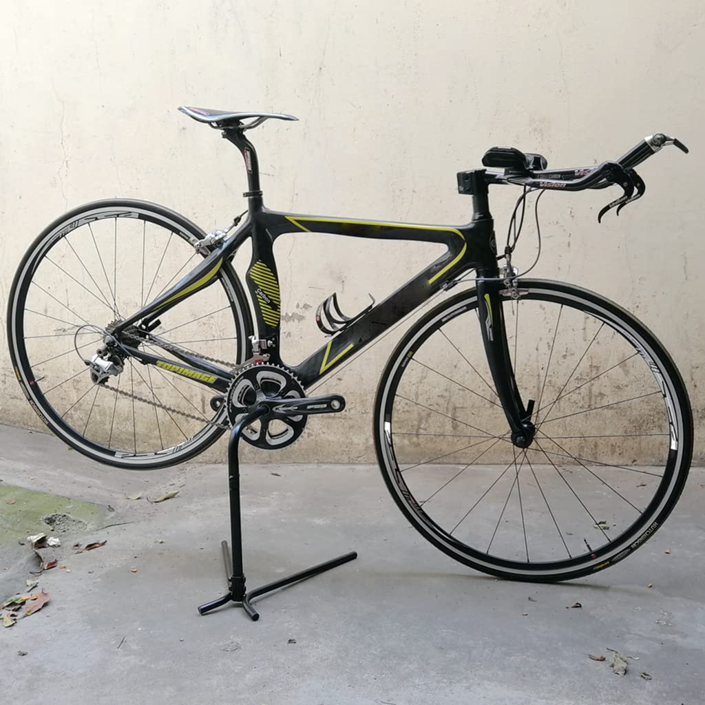 AOOOWER Foldable Bicycle Repair Mount Steel Bicycle Stand for Repair and Maintenance Storage Bicycle Repair Stand Foldable