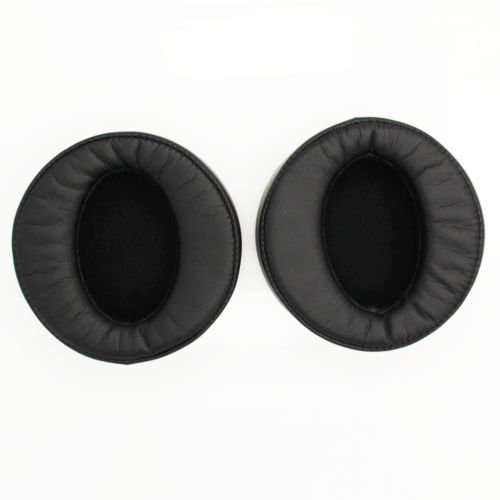 Replacement Ear Pads for Sony MDR-XB950BT MDR-XB950N1 MDR-XB950B1 MDR-XB950AP MDR-XB950/H Headphones Headset Soft Protein Leather Ear Cushions - Black