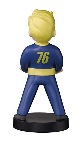 Exquisite Gaming: Fallout 76: Variant Vault Boy - Original Mobile Phone & Gaming Controller Holder, Device Stand, Cable Guys, Licensed Figure