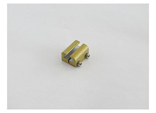 Piko G Scale Brass Train RailClamp, Over-Joiner, 10 Pieces 35294