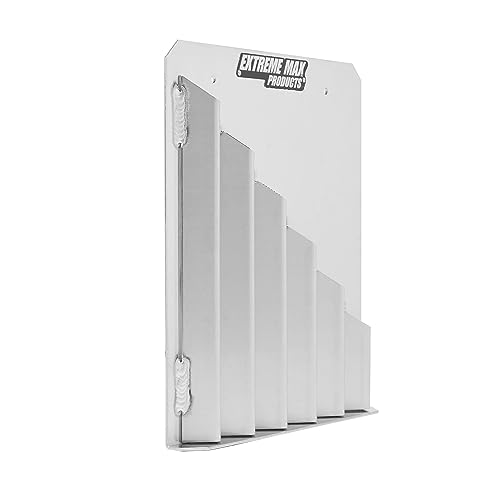 Extreme Max 5001.6211 Wall-Mount Aluminum Zip Tie Storage Dispenser for Race Trailer, Garage, Shop, Enclosed Trailer, Toy Hauler