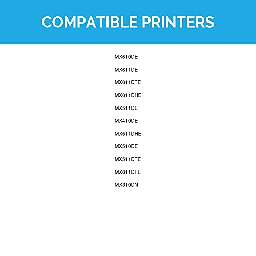 LD Compatible Toner Cartridge Replacement for Lexmark 601H 60F1H00 High Yield (Black)