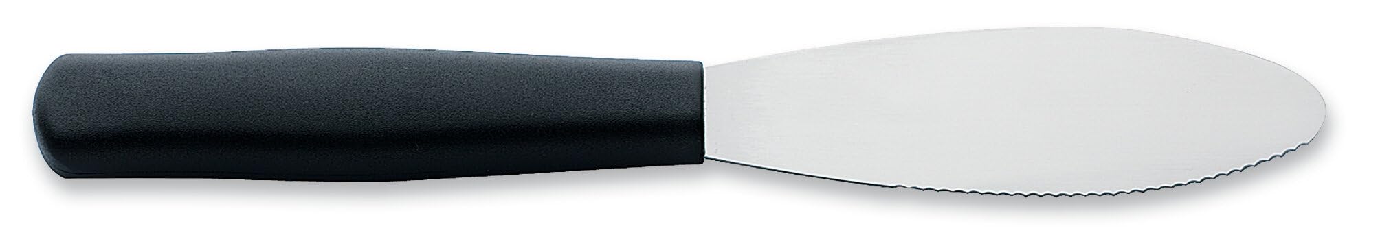 F. DICK β ProDynamic Bread & Sandwich Knife - Serrated butter knife with 4.3" blade & 56 HRC - Ideal for cutting & spreading - Two grindings - Stainless steel - Ergonomic handle - Made in Germany