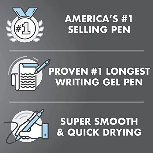 PILOT G2 Premium Refillable & Retractable Rolling Ball Gel Pens, 0.7mm Fine Point, Red, 6-Pack
