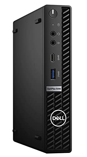 Dell OptiPlex 5090 CWKC3-N Home & Business Mini Desktop (Intel i5-11500T 6-Core, 8GB RAM, 256GB SATA SSD, Intel UHD 750, USB 3.2, Display Port, Black, Win 11 Pro) Refurbished (Renewed)