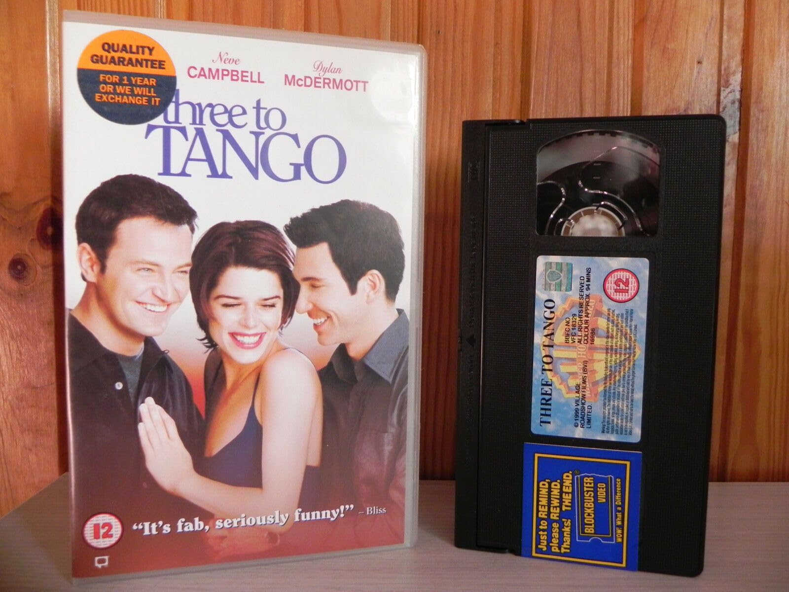 Three To Tango [VHS]