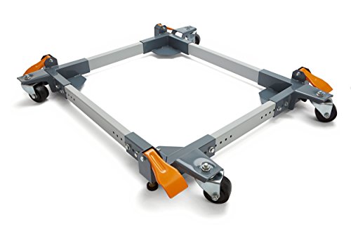 Bora Portamate Mobile Base PM-3550 Industrial Strength with Swivel Wheels – Universal, Super Heavy Duty, Adjustable Rolling Kit, Dolly Roller for Equipment, Power Tools, Machines- 1500 lb Capacity
