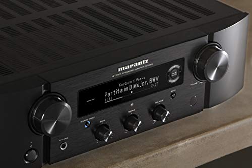 Marantz PM7000N Integrated Stereo Hi-Fi Amplifier HEOS Built-in Supports Digital and Analog Sources Compatible with Amazon Alexa Phono Input