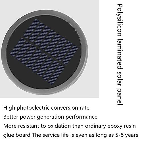 Kangl Solar Energy Saving Lamp Super Bright Lawn Street Light,Waterproof Home Garden Villa Courtyard LED Landscape Fixtures,for Trees Christmas Wedding Party Decor (Warm White)