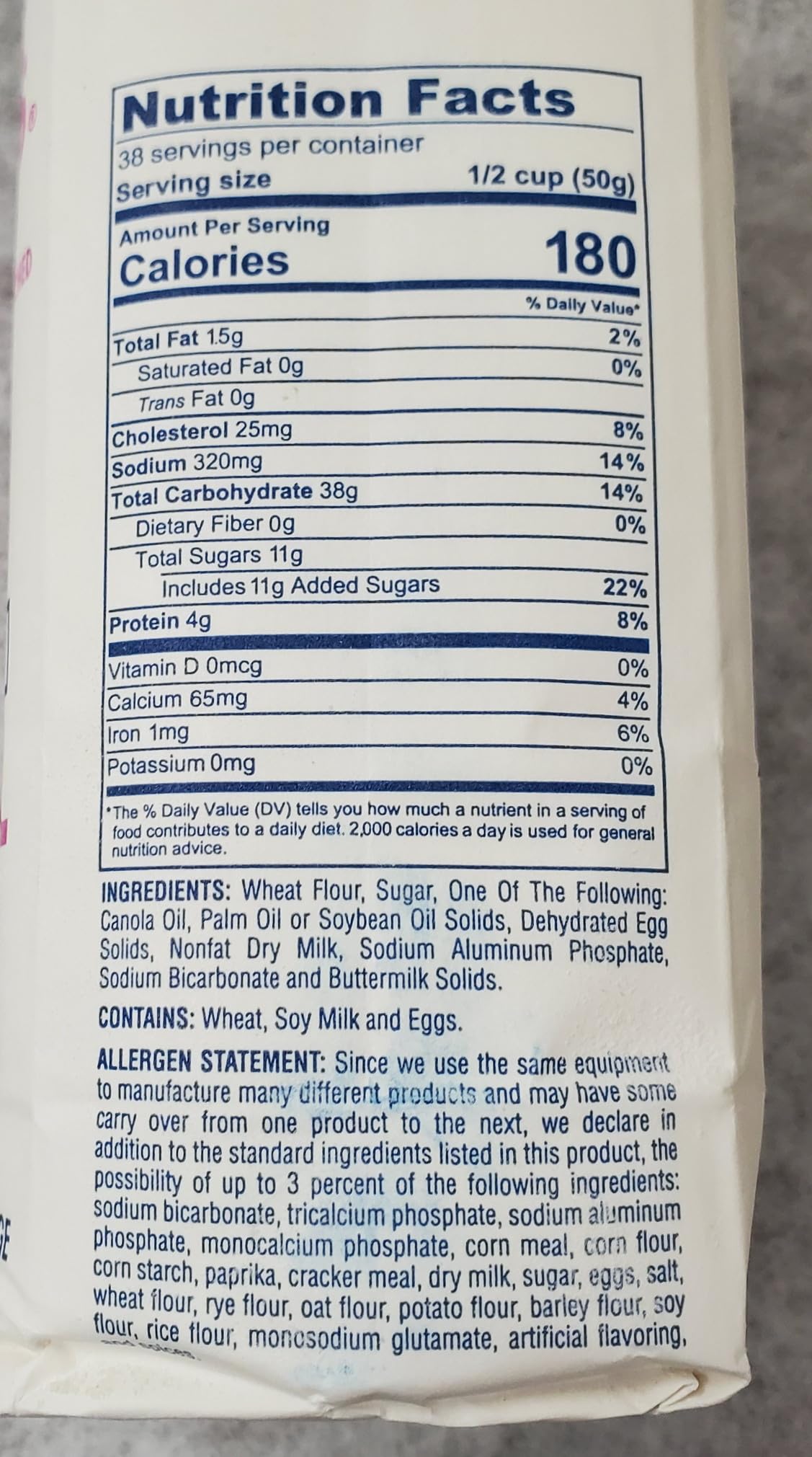 Atkinsons Fried Dough Funnel Cake Mix 2 - 2 lb. Bags, 32 Ounces