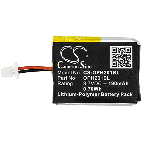 Cameron Sino Battery for Opticon OPN-2000, OPN-2001, OPN-2002, OPN-2004, OPN-2005, OPN-2006 190mAh / 0.70Wh