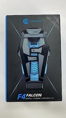 GameSir F4 PUBG Mobile Game Controlle, Mobile Gaming Trigger for Fortnite/COD/Rules of Survival, Gaming Grip Joysticks for 4.5-6.5 inch iOS Android Phone