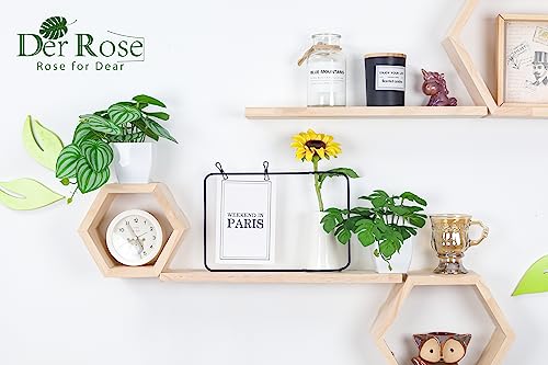 Der Rose 2 Packs Fake Plants Small Artificial Plants for Home Bathroom Office Desk Accessories Living Room Decor Indoor