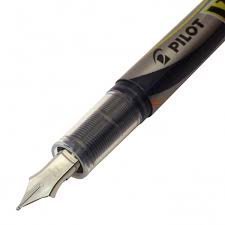 Pilot V Pen (Varsity) Disposable Fountain Pens, Black Ink, Small Point Value Set of 5(with Our Shop Original Product Description)