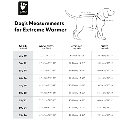 Hurtta ECO Extreme Warmer 2, Winter Dog Coat, Cinnamon, 26 in