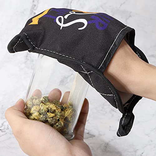 G2TUP Sigma Gamma Rho Sorority Oven Mitts Heat Resistant Your Girls Ain’t Rhoyal Kitchen Decor SGRho Sorority Gift (Your Girls Ain’t Rhoyal)
