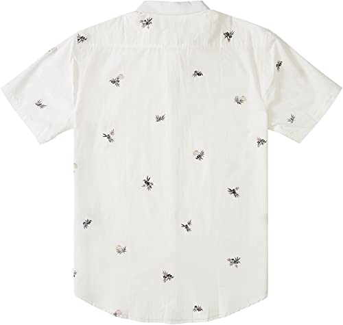Billabong Sundays Mini Short Sleeve Woven Off-White LG
