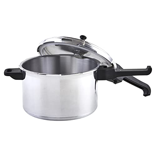 IMUSA 7 Quart Stovetop Aluminum Pressure Cooker with Safely Valve
