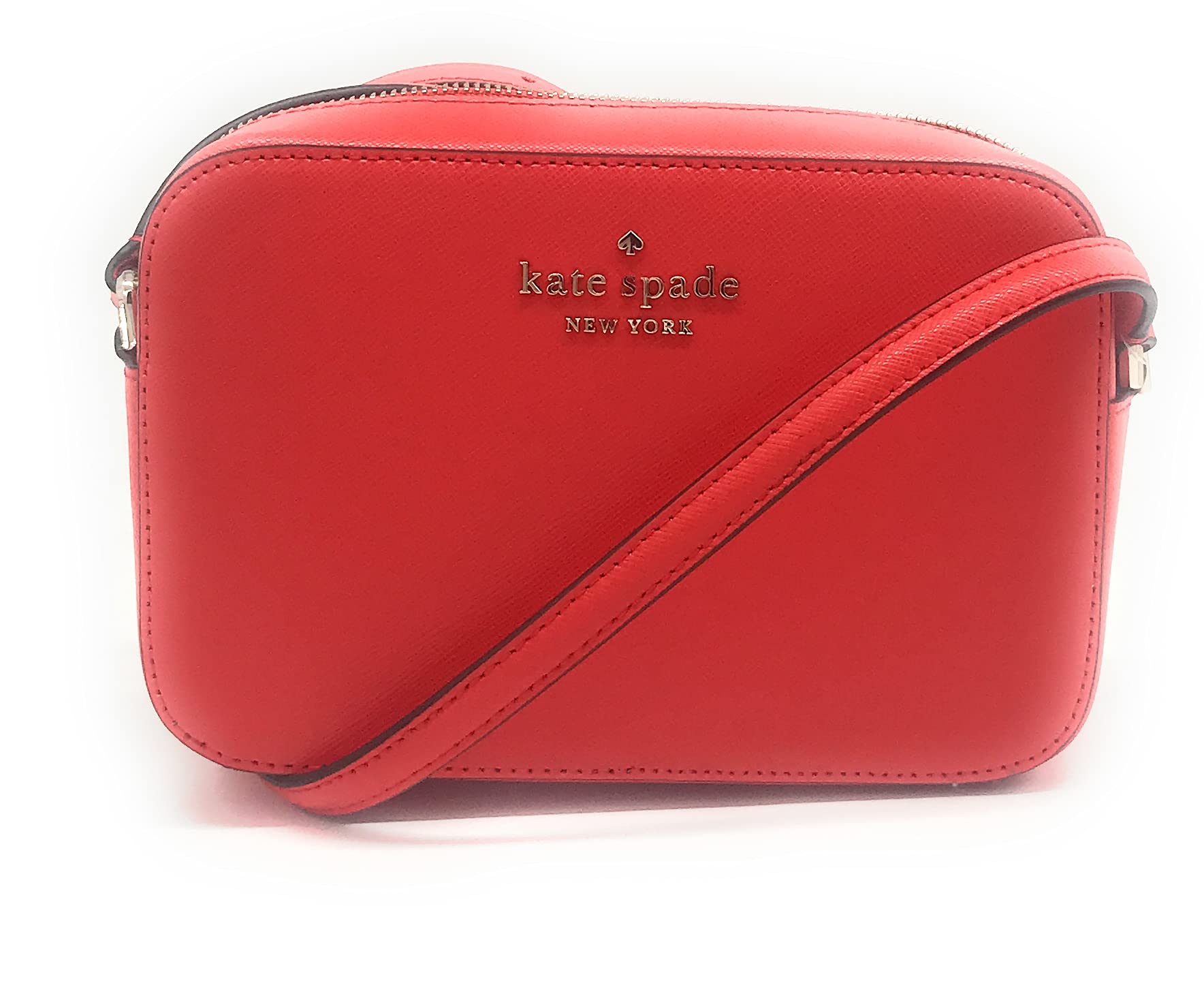 Kate Spade New York Staci Saffiano Leather Mini Camera Bag (Gazpacho)