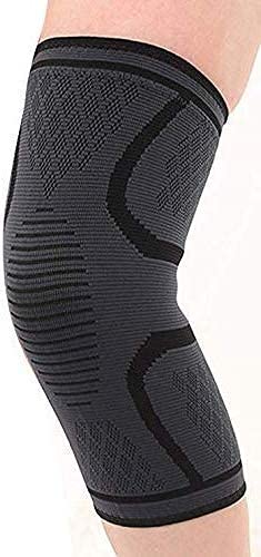 BINGFANG-W Knee Sleeve Support Compression Brace Anti Slip Pain Relief Compatible with Sports Arthritis Patella Joint Injury Recovery (Pair)