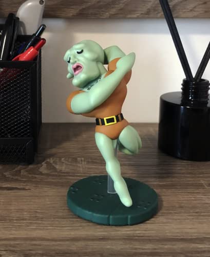 Falling Handsome Squidward, 4.7" Squidward Collectible Figure - Youtooz Based on TV Series Spongebob Squarepants