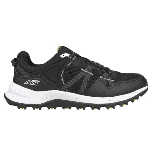 Avia Upstate Men’s Running Shoes, Lightweight Breathable Mesh Sneakers for Men - Black, 9.5 Extra Wide