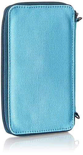 KAVU Go Time Bi-Fold Crossbody Wallet with Rope Strap, Maliblue