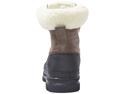 Bass Mens Vermont WX Outdoor Rugged Hiking Boot, Cedar/Black, 7.5 M