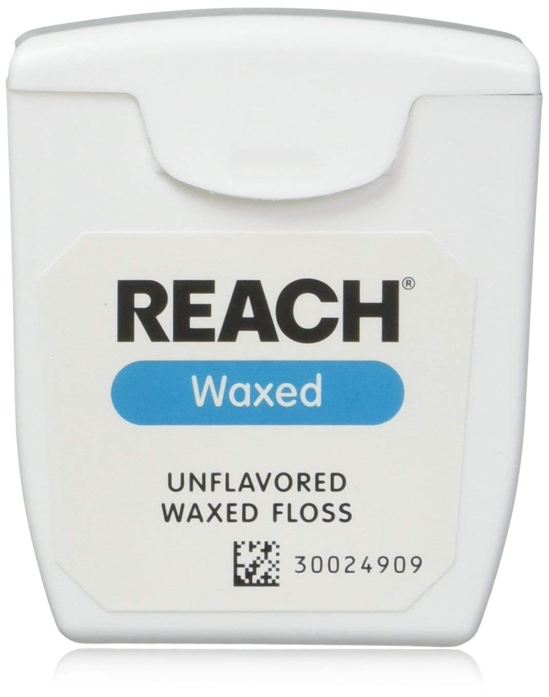 Reach Waxed Floss Unflavored - 55 yds, Pack of 6