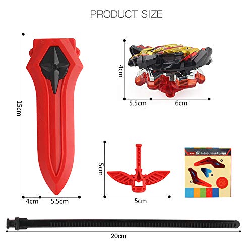 Bey Battle Burst God Evolution High Performance Battling Top Set with 4D Launcher Stater Grip and Stadium