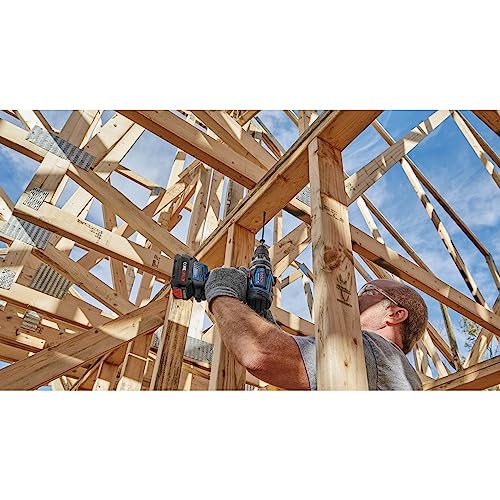 BOSCH GSB18V-1330CB14 PROFACTOR™ 18V Connected-Ready 1/2 In. Hammer Drill/Driver Kit with (1) CORE18V® 8 Ah High Power Battery