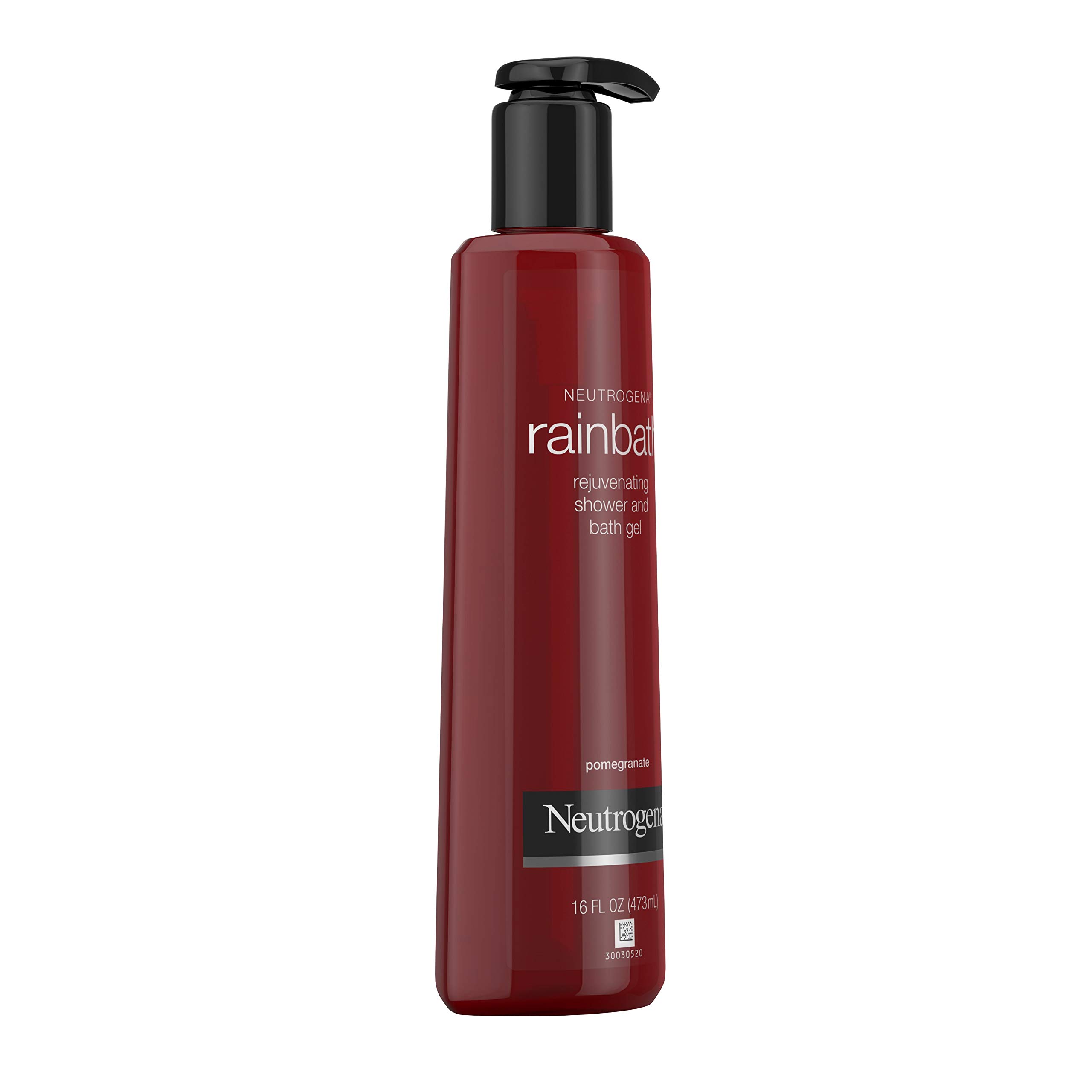 Neutrogena Rainbath Rejuvenating and Cleansing Shower and Bath Gel, Moisturizing Body Wash and Shaving Gel with Clean Rinsing Lather, Pomegranate Scent, 16 fl. oz (Pack of 2)