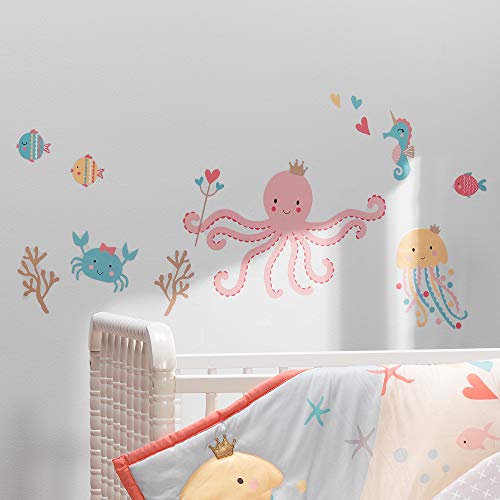 Bedtime Originals Ocean Mist Wall Decals, Multicolor